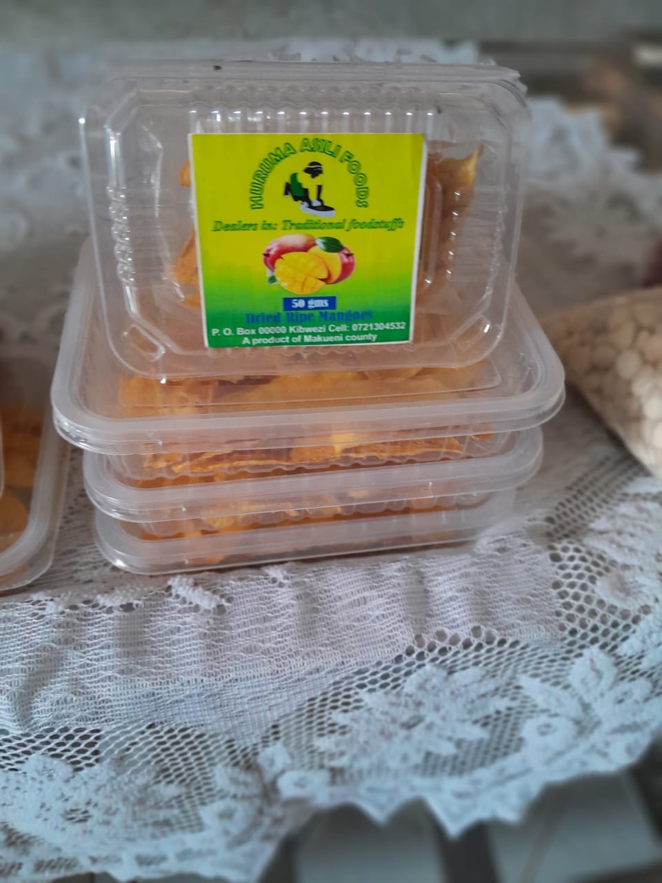 Value Added Foods :: Mango products :: Dried ripe mangoes 50gms