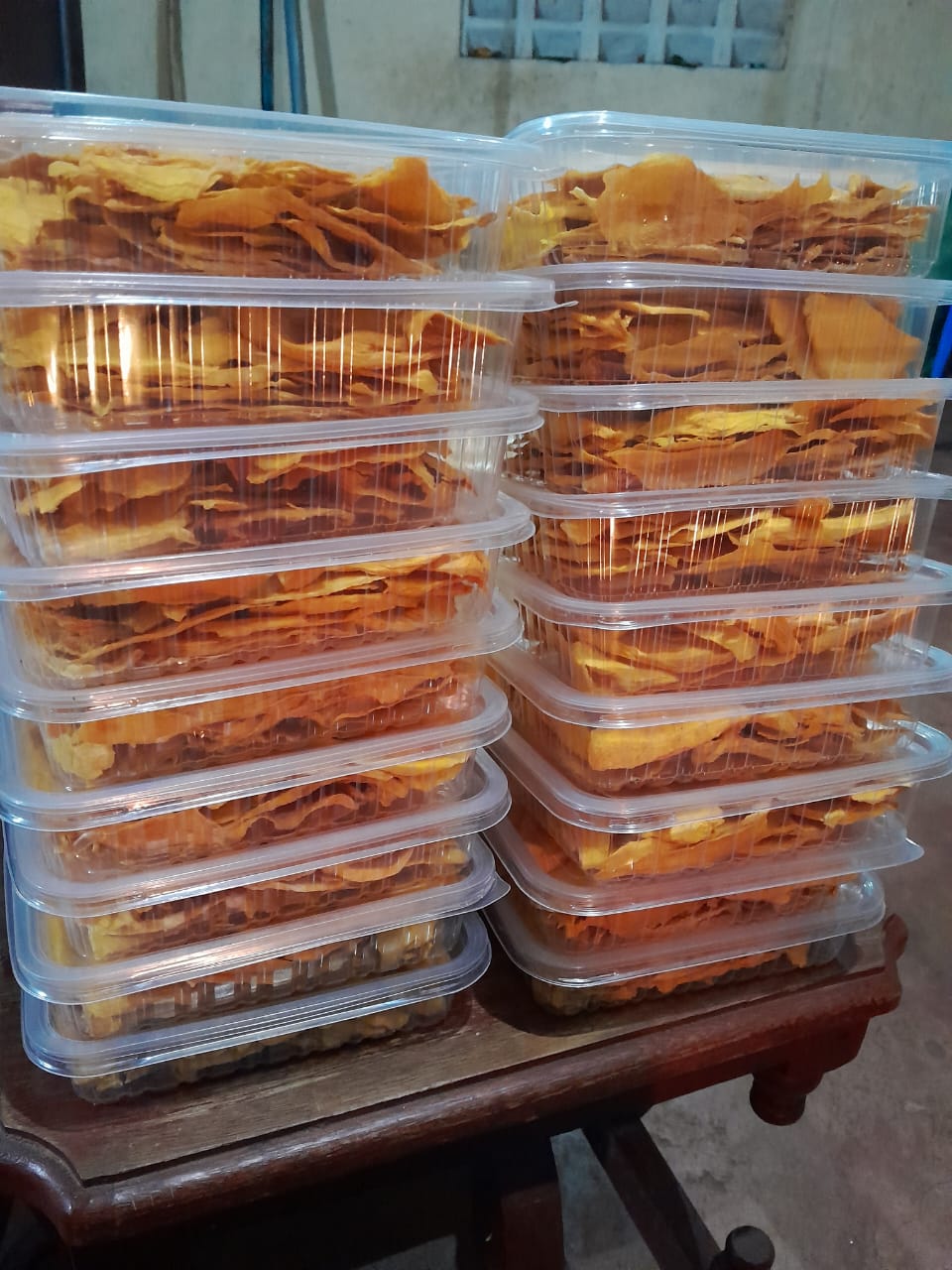 Value Added Foods :: Mango products :: Dried ripe mangoes 100gms