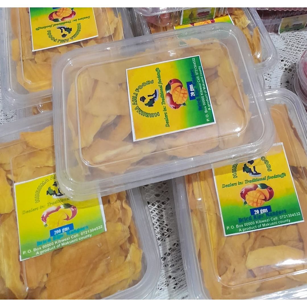 Value Added Foods :: Mango products :: Dried ripe mangoes 100gms